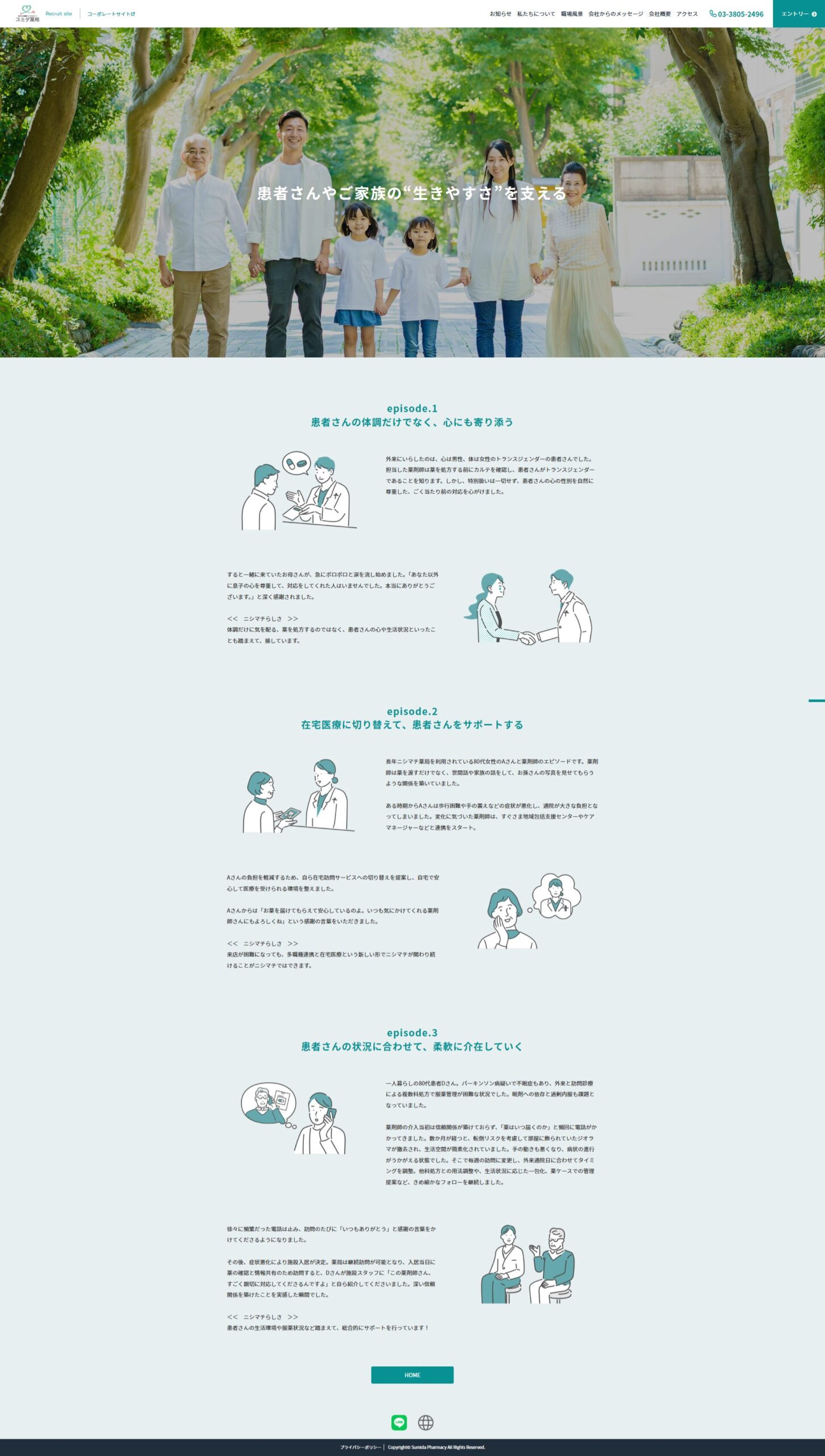 採用サイト（とこWEB） - TOKON TCCサイト